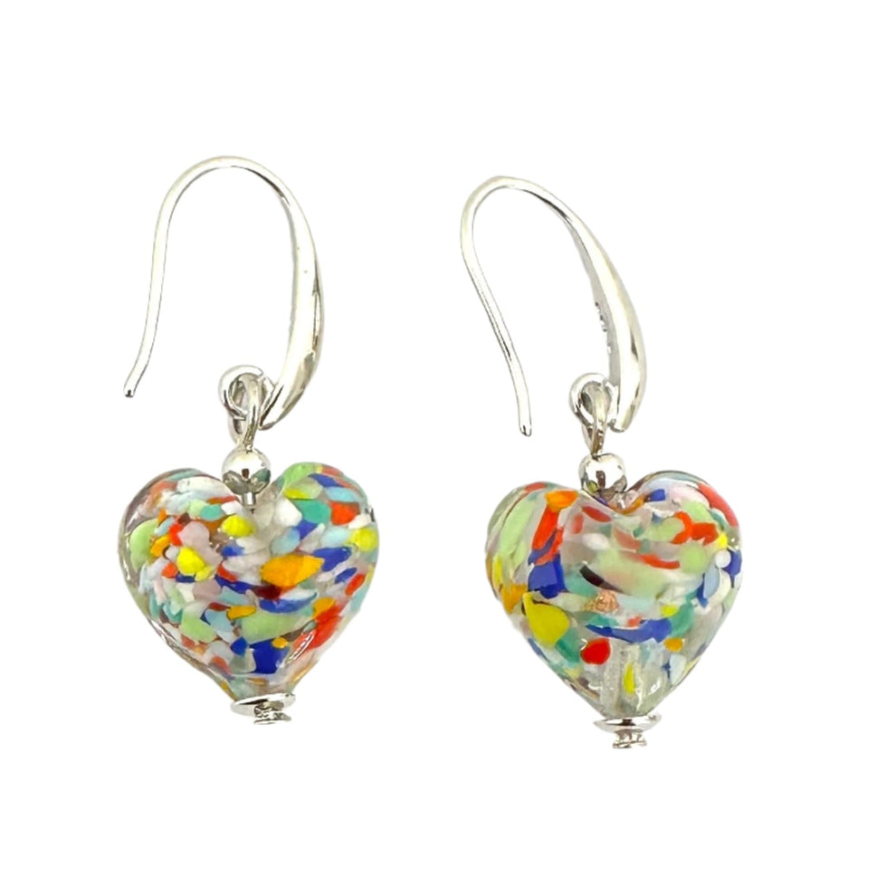 Cuoricino earrings – Millefiori Murano